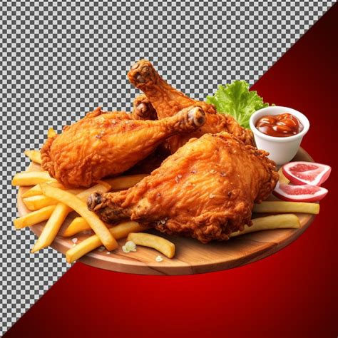 Psd Png De Uma Batata Frita Psd Premium