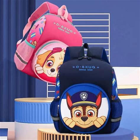 Paw Patrol Patrulla Canina De Dibujos Animados Niña Mochila En Venta En