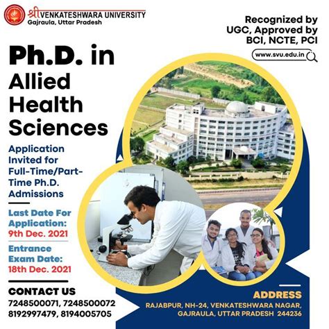 Enroll Yourself For Ph D Program And Start Your Career With Us