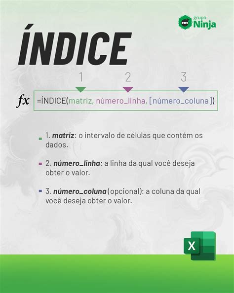 A Função Índice No Excel é Utilizada Para Retornar O Valor De Uma Célula Específica Dentro De