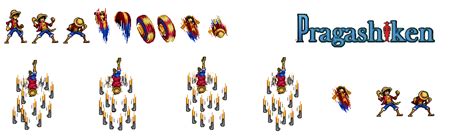 My Luffys Gatling Gun Sprite By Pragashiken On Deviantart