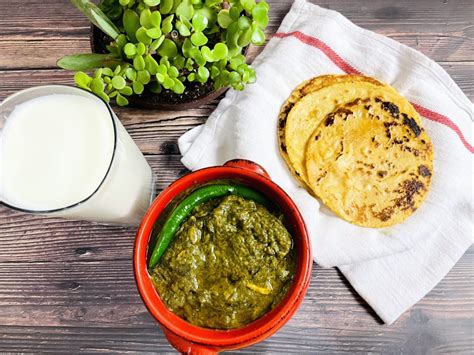 How To Make Famous Sarson Ka Saag Recipe Punjabi Saag Recipe By Anu Prabhakar Foodrhythms