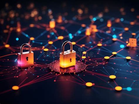 Securing Digital World Data Privacy And Cybersecurity Stock Image Image Of Authorize Malware