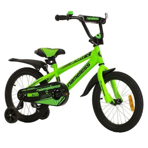 Велосипед 18" Nameless SPORT, зеленый/черный - купить по выгодной цене ...