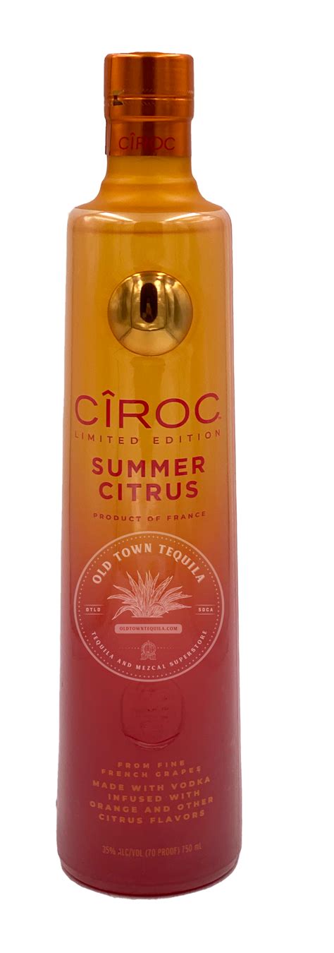 Ciroc Limited Edition Summer Colada Vodka Old Town Tequila