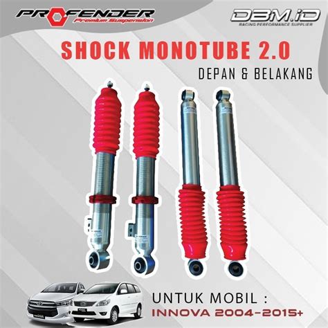 Jual Profender Shockbreaker Monotube Innova 2004 2015 Innova Reborn 2015 Shopee Indonesia