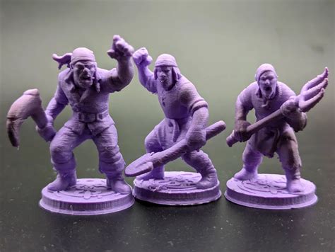 3 Angry Peasant Pack By Nozzleborn Foundry Makerworld Download Free 3d