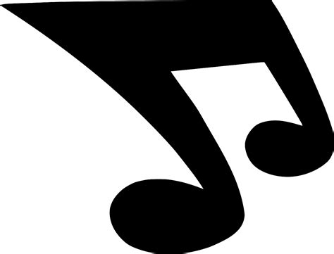 Svg ملحوظة موسيقى لحن صورة Svg And أيقونة Svg Silh