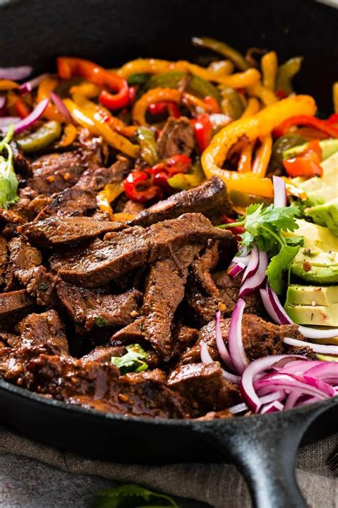 Mexican Steak Fajitas Marinade Steak Fajitas Recipe Oh Sweet