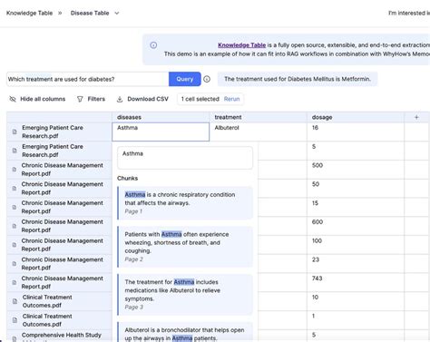 Knowledge Table — Multi Document Rag Extraction And Memory Chia Jeng Yang