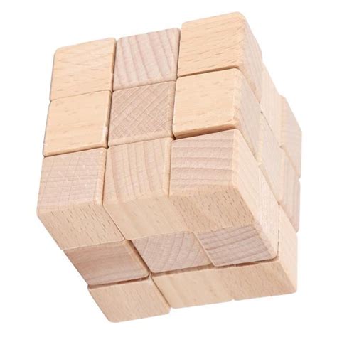 EJ life serrure de casse tête Casse tête en bois Teaser Corps Esprit
