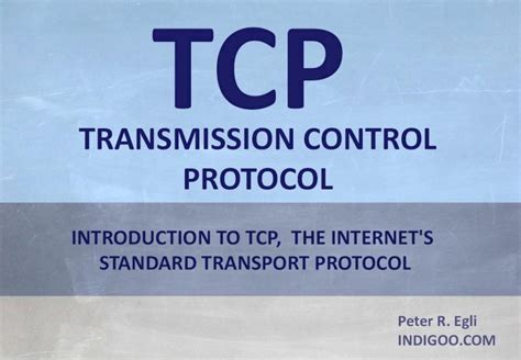 Pdf Tcp Transmission Control Protocol Protocols And Technology