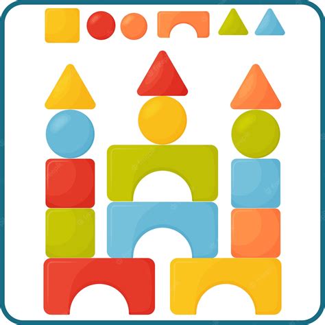 Premium Vector Blocks Game Constructor