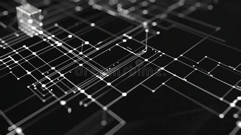 Intricate Technical Blueprint Of A Futuristic Machine Showcasing