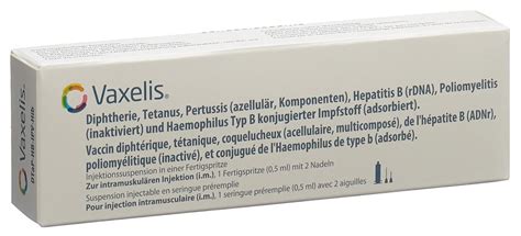 Vaxelis Inj Susp Mit 2 Separaten Nadeln Fertspr 05 Ml Online Bestellen