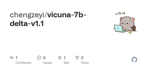 github chengzeyi vicuna 7b delta v1 1