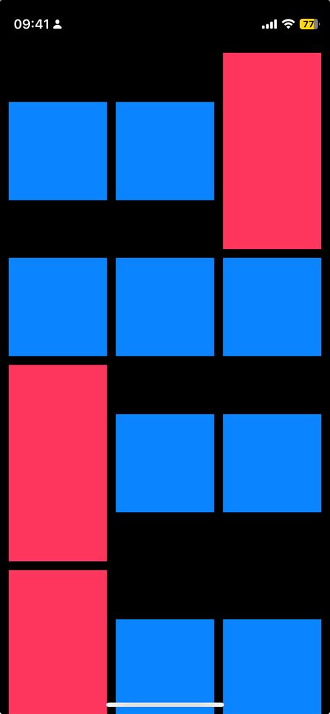 Swiftui Lazyvgrid Block Align Stack Overflow