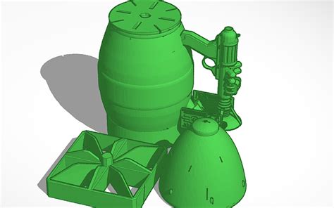 3d Design Fallout Nuke Can Holder Tinkercad