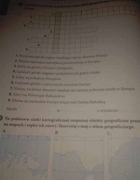 geografia klasa 6 dział 3 strona 36 zadanie 4 plis na teraz w