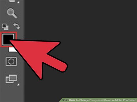 How To Change Foreground Color In Adobe Photoshop Steps