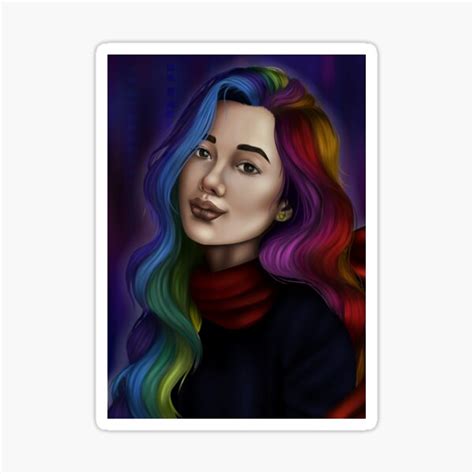 Emika Chen Warcross Sticker For Sale By Adamarart Redbubble