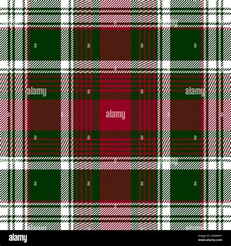 Green Plaid Dress Stock Vector Images Alamy