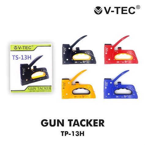 Jual Vtec Gun Tacker TS 13 H STAPLES TEMBAK BESAR Stapler Tembak