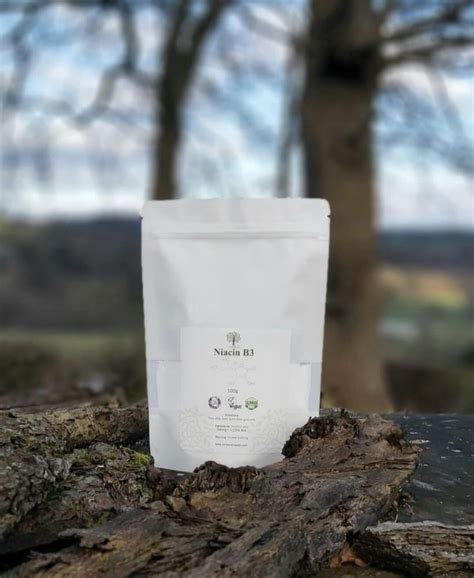 100g Nicotinic Acid Powder Pure No Fillers Healthy Full Flush B3 Nad