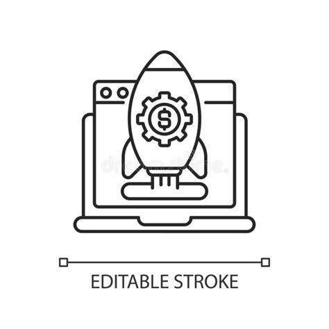 It Development Linear Icons Set Coding Programming Debugging