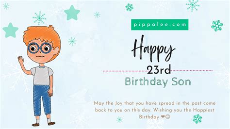 18 Best Happy 23rd Birthday Son Cute Wishes 2022