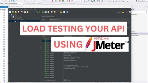 load testing an api using apache jmeter step by step tutorial how