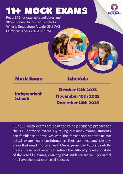 Mock Exams Carrie Burke