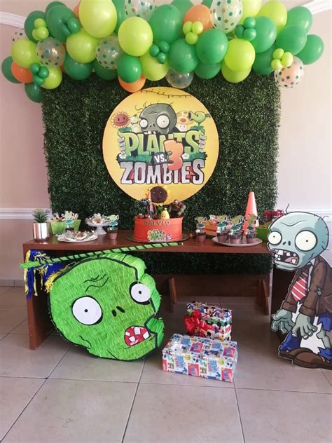 Fiesta Plantas Vs Zombies Artofit