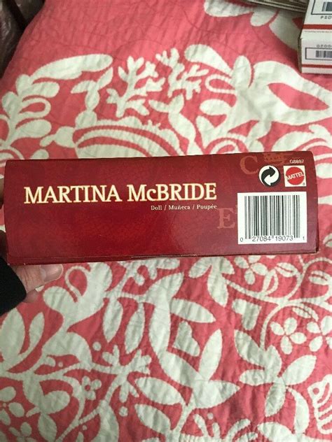 Martina Mcbride Barbie Doll Wposter And Bracelet Country Singer