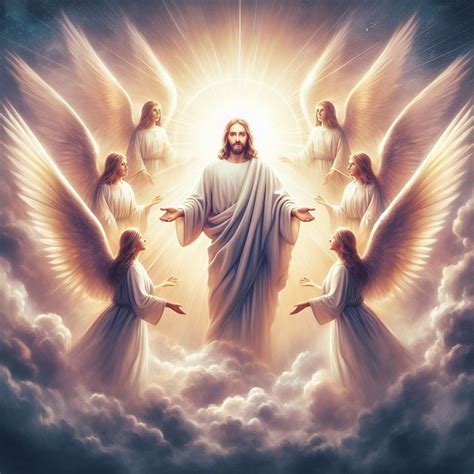 Ai Generado Jesús Angeles Imagen Gratis En Pixabay