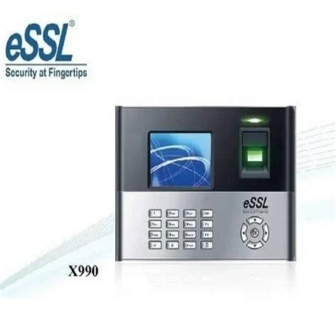 Essl X990 Standalone Biometric Attendance System For Office Password