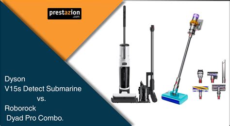 Dyson V15s Detect Submarine Vs Roborock Dyad Pro Combo Diferencias