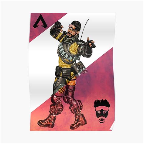 Mirage Apex Legends Poster Poster By PAULDRAW Redbubble