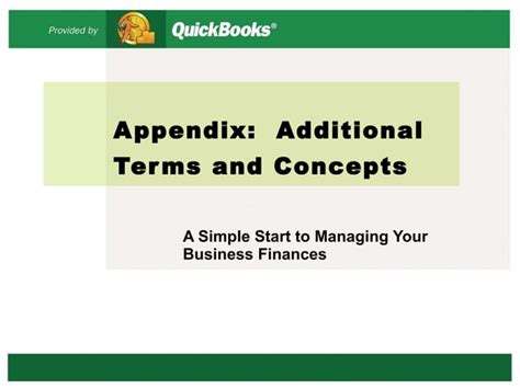 Quickbooks Simple Start Presentation PPT
