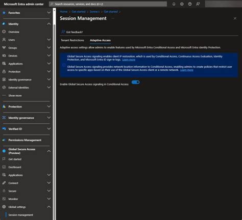 entra id global secure access client installation of the agent on