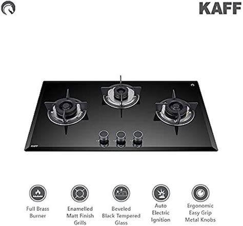 Green Stainless Steel And Tempered Glass Brass Burner For Home Use At