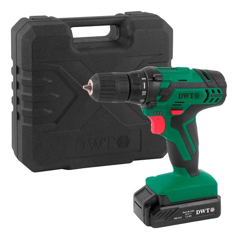 Parafusadeira Furadeira Dwt Pfd 012 À Bateria 12v Bivolt Frete grátis