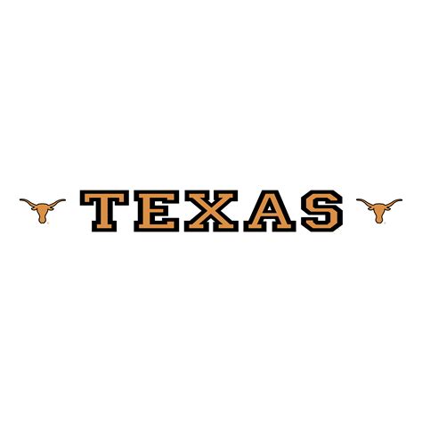 Texas Longhorns Logo Png Black And White Longhorn Logo Clipart Full
