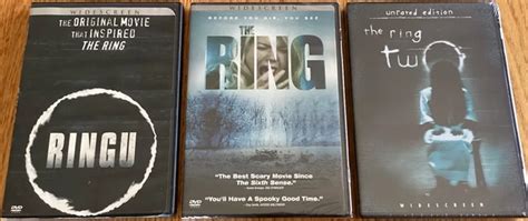 The Ring” And The Ring Two” Dvds With The Original Japanese Version