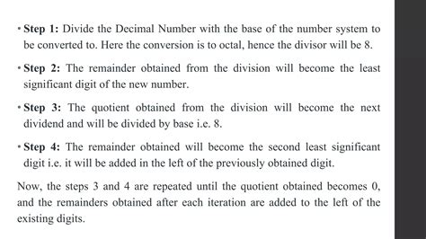 Conversion Of Number Systems PPTX