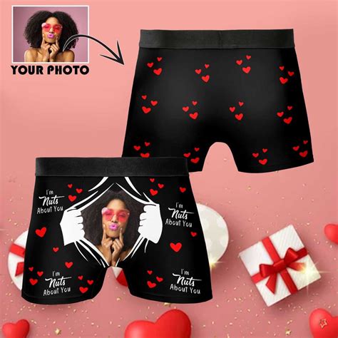 Personalized Boxers Briefs With Photocustom Underwear With Faceface