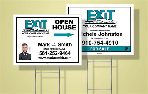 Exit Realty Signs Get Noticed