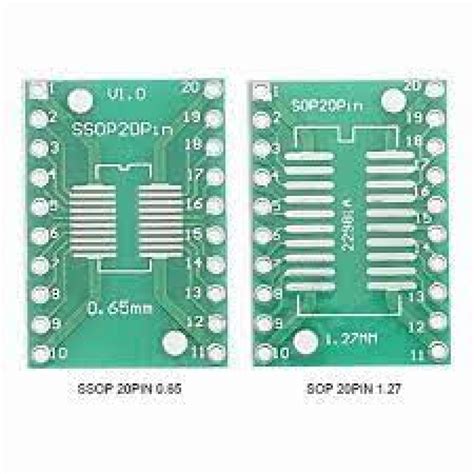 SOP SSOP PIN SMD Adapter Board Mm Mm Majju PK