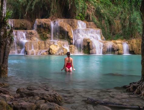 Travels Of Sophie Wades Through The Stunning Turquoise Waters Of Kuang