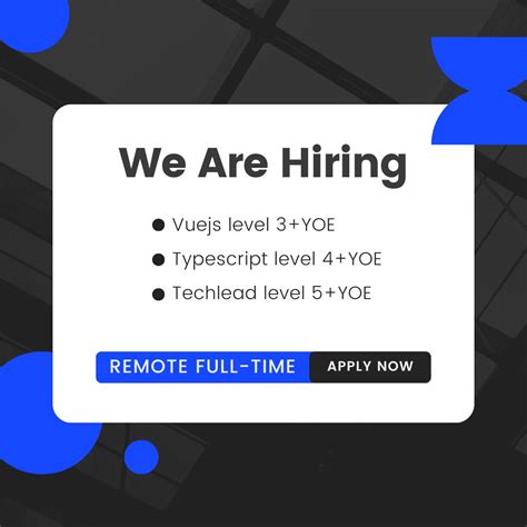 Truong Khanh Huyen On Linkedin Jobs Remote Vuejs Typescript Techlead